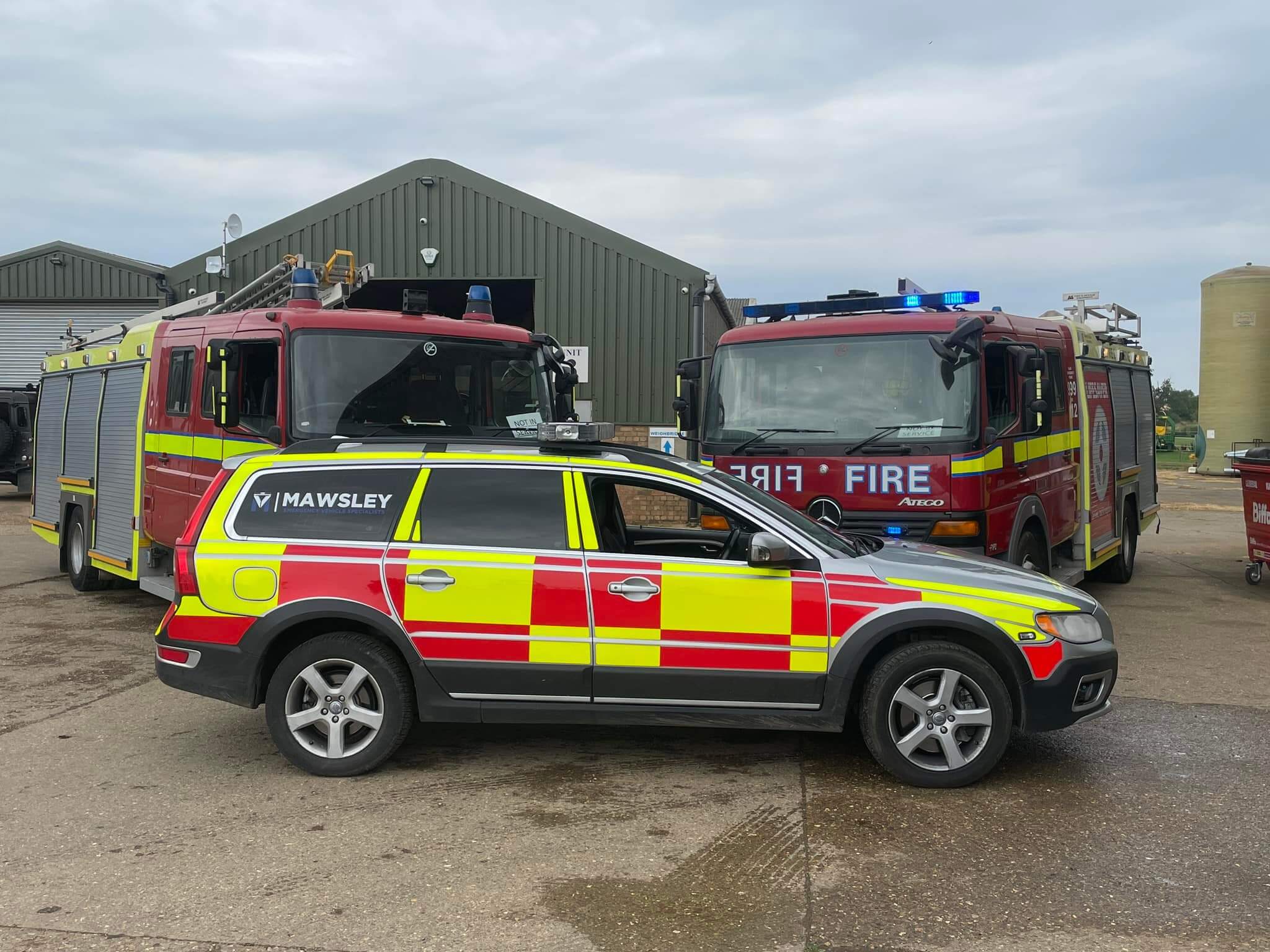 Donating and getting 2 Fire Engines ready for Kharkiv, Ukraine – Combat ...