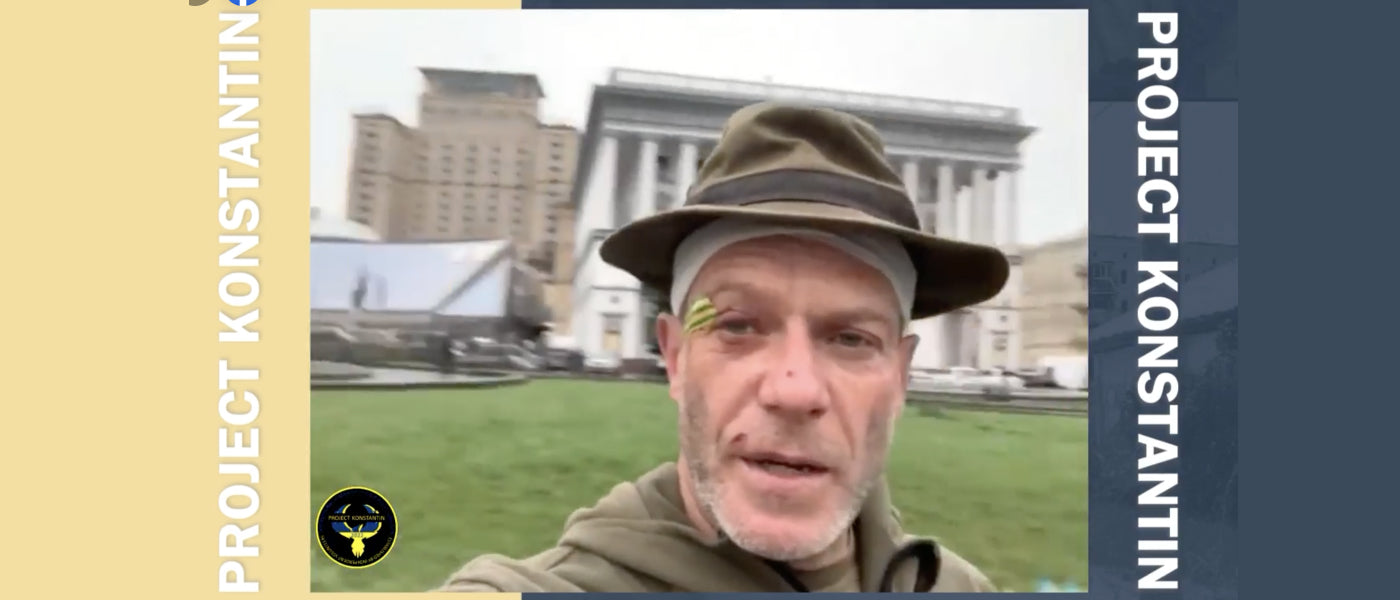 Project Konstantin Update - Pete visits a memorial in Kyiv – Combat Cellar